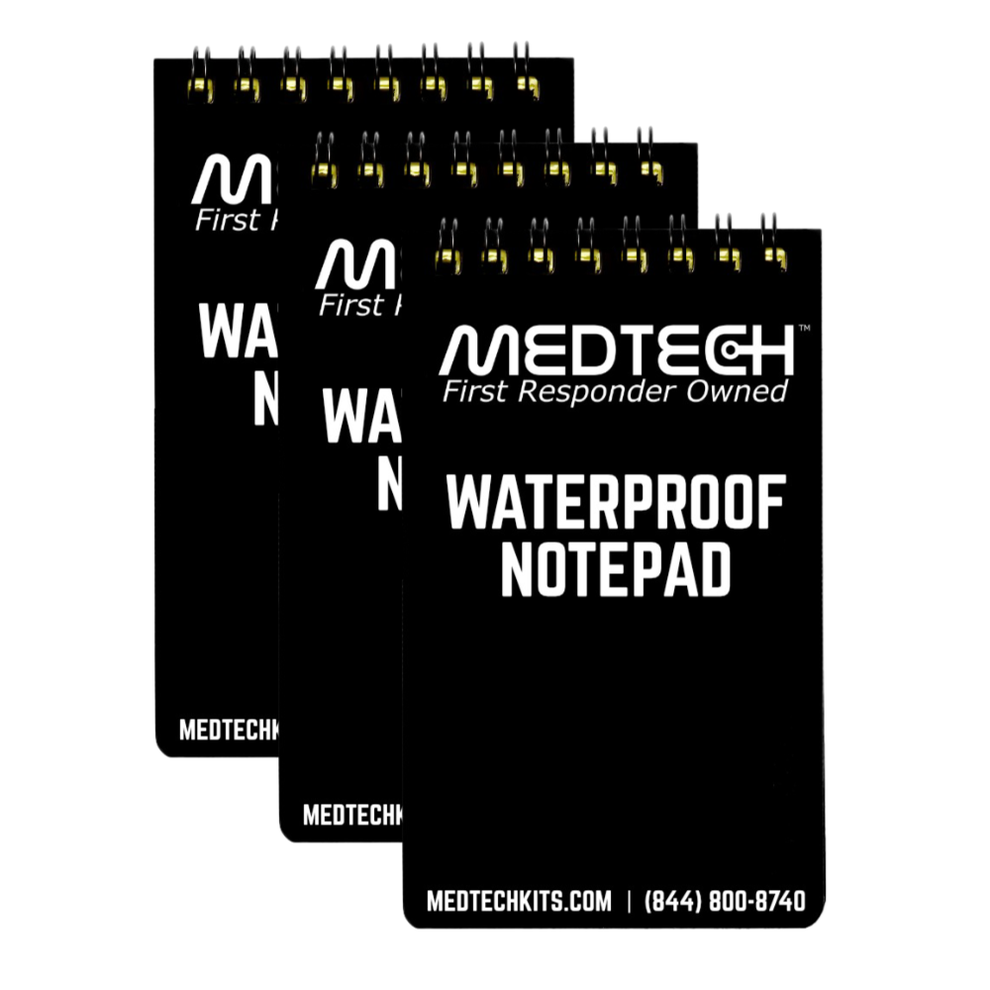 MedTech | Waterproof Notepad for Paramedic Training